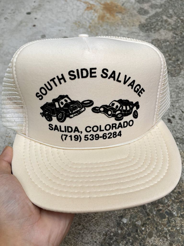 1980s/90s “South Side Salvage” Trucker Hat – DAMAGED GLITTER